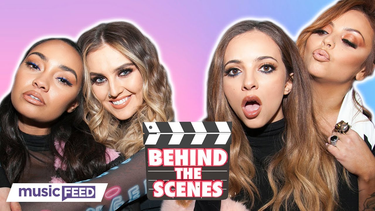 Little Mix Shares BTS Photo Of New TV Show! - YouTube