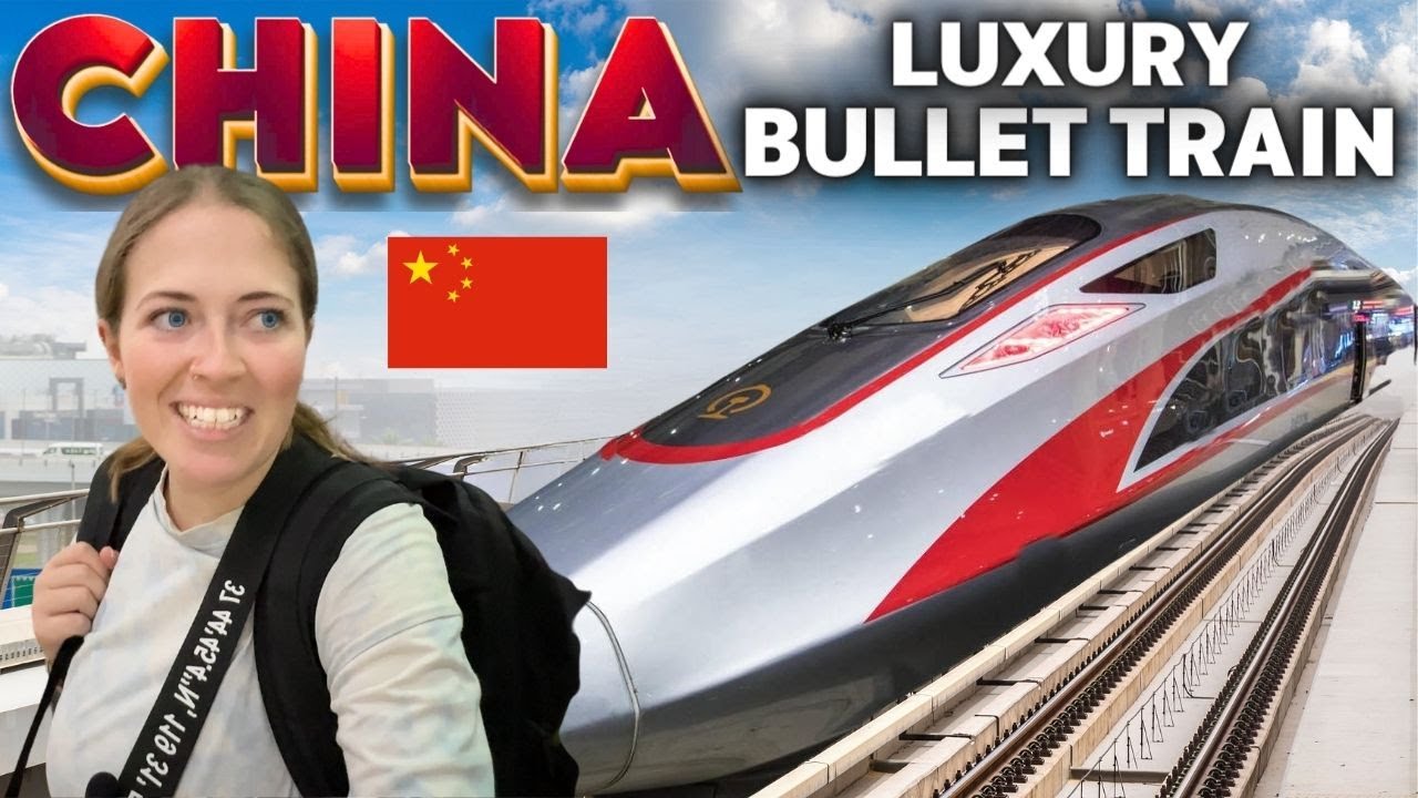 LUXURY Business Class on China's HIGH SPEED TRAIN | Guangzhou to ...