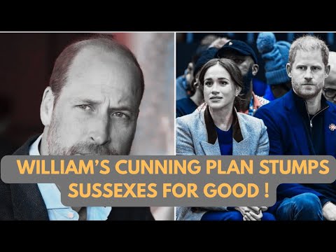WILLIAM’S SECRET & CUNNING PLAN STOPS SUSSEXES IN TRACKS #meghanmarkle #meghan #princeharry 
