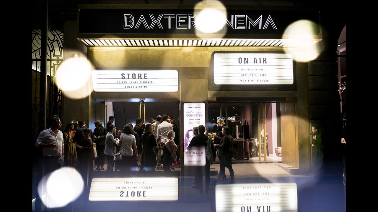 Baxter Cinema Live Music Club - Fuorisalone 2019 Private Party - YouTube