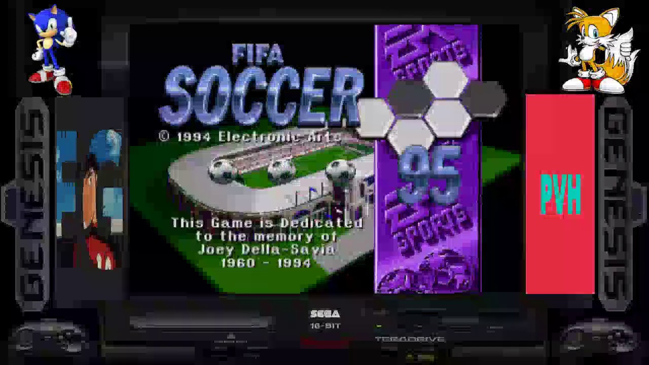 FIFA SOCCER 95 - GENESIS MEGA DRIVE ...