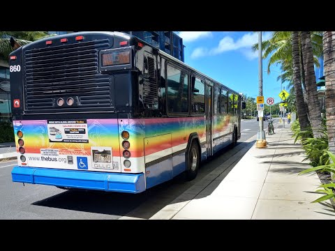 TheBus Honolulu (HI) Route E CountryExpress! Waikiki Bus 860 [2003 ...