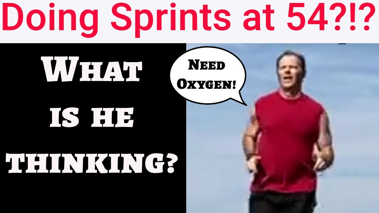 Doing SPRINTS at AGE 54 is NOT the Easiest Thing in the World! - YouTube
