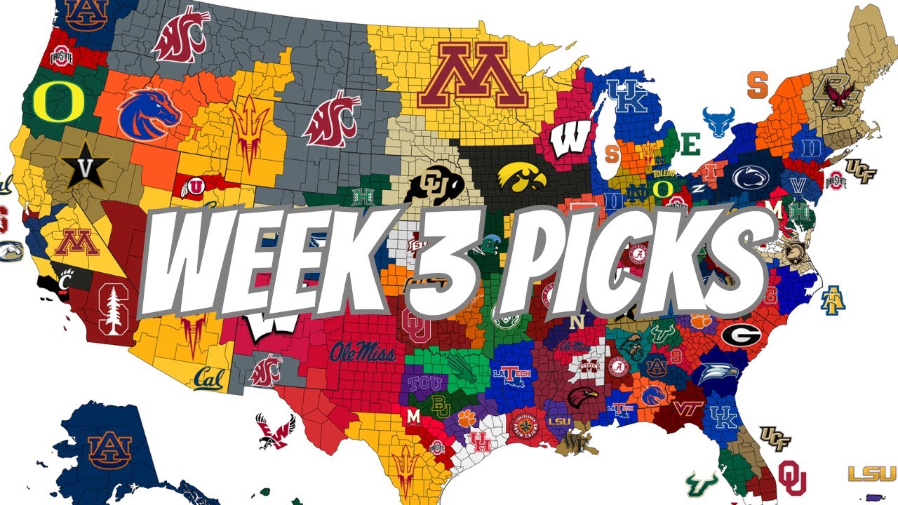 Who Will Win This Week's Top 25 College Football Games? - YouTube