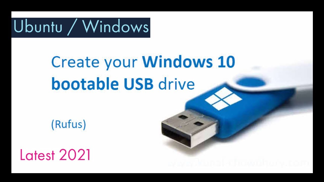 Create bootable USB drives the easy way || Rufus || Ubuntu || Windows ...
