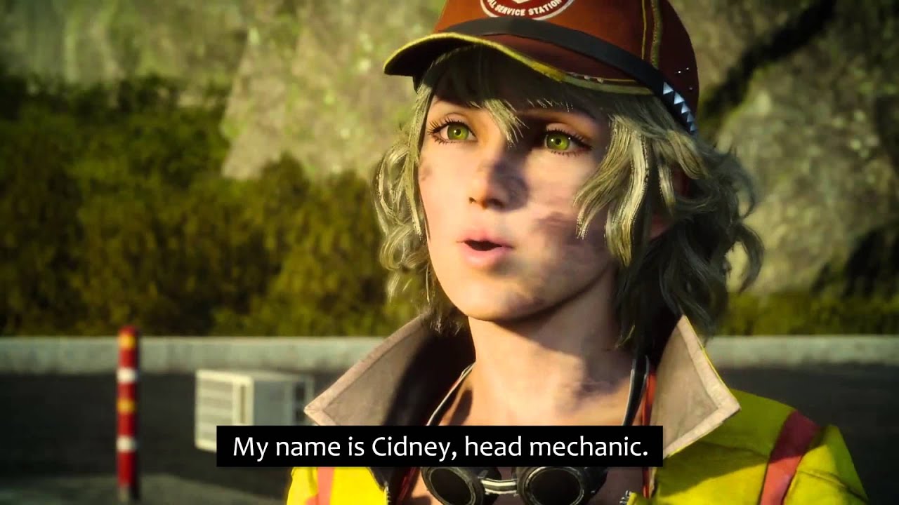 Final Fantasy 15 - Cidney's English Voice - YouTube
