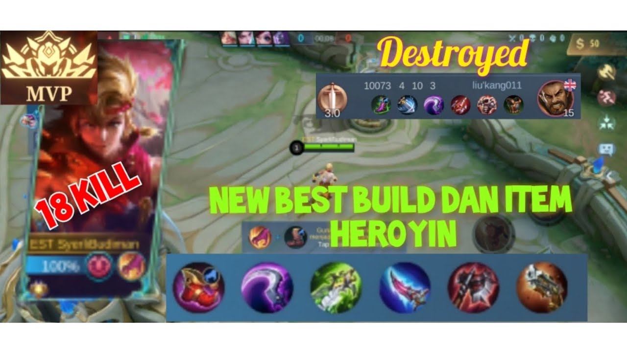 HYPER YIN // DESTROYED ROGER LOCK SAMPE FEED!! NEW BEST BUILD DAN ITEM ...