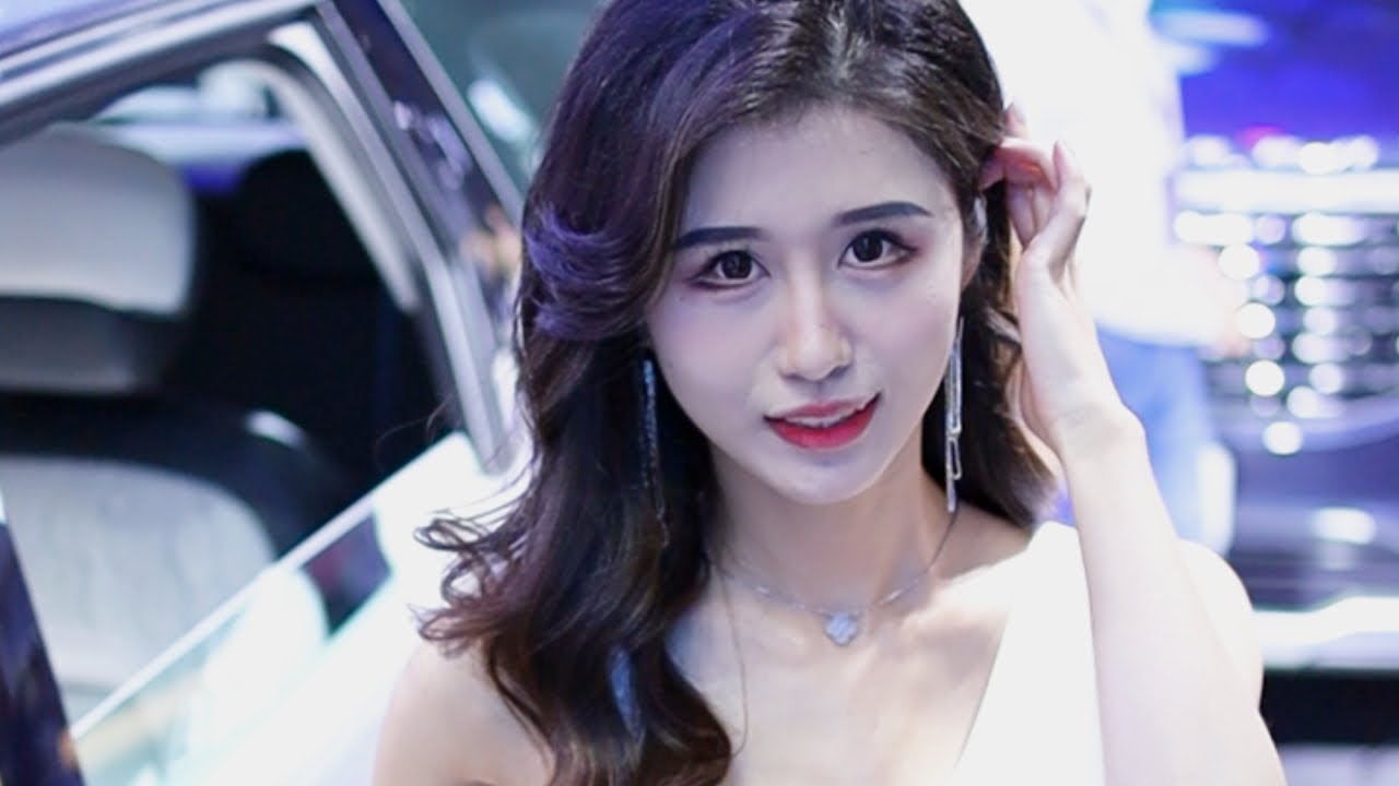 【4K】逛車展影美女車模第59期 #Car Show Model #beauty #bellezza - YouTube