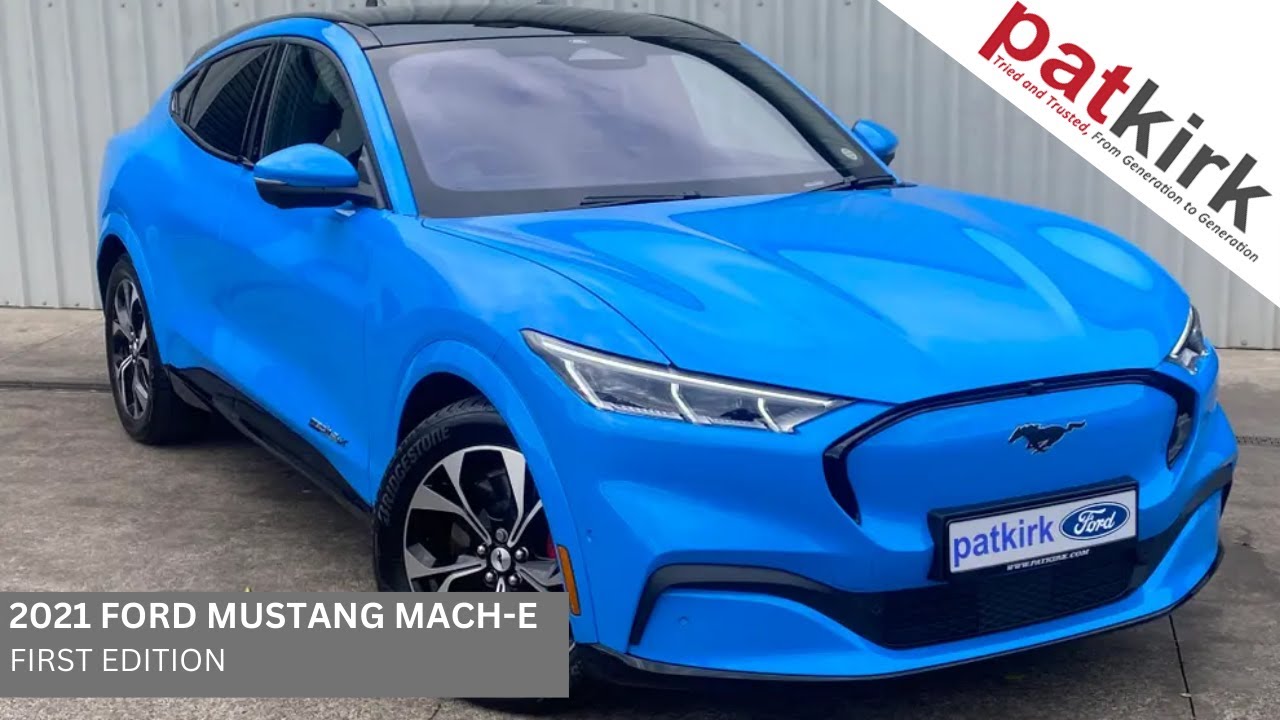 2021 Ford Mustang Mach-E First Edition - YouTube
