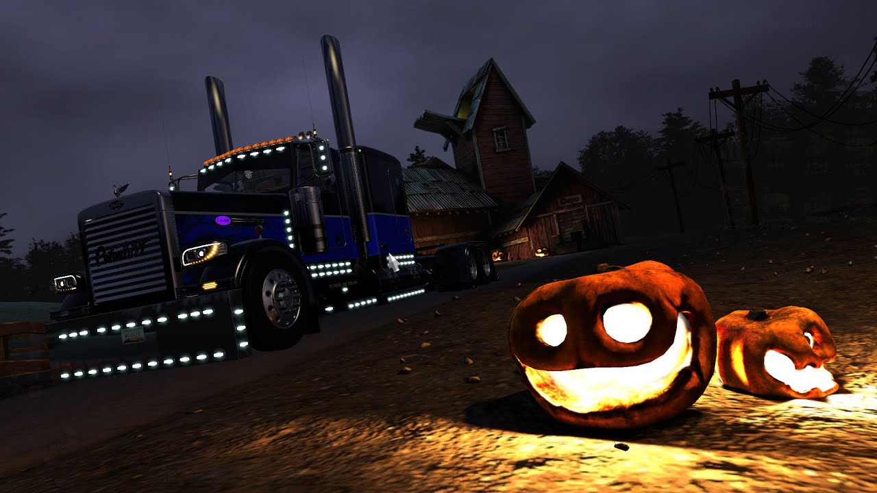 【ATS】ハロウィンイベント配送！ -Halloween event delivery!- - YouTube