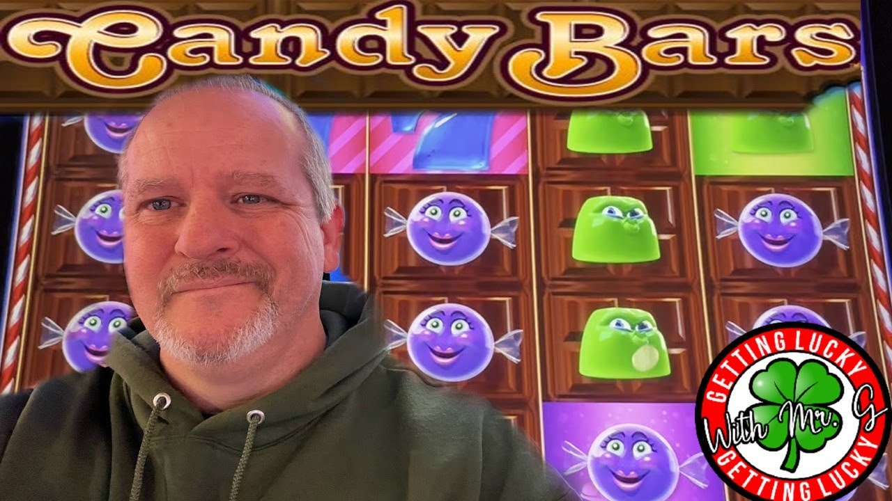 CANDY BARS SLOTS... This Game SURPRISED me! Getting Lucky With Mr G ...
