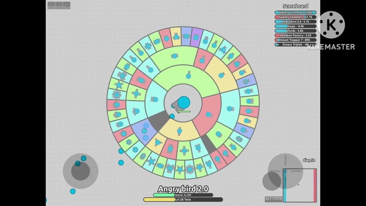 Playing diep.io - YouTube
