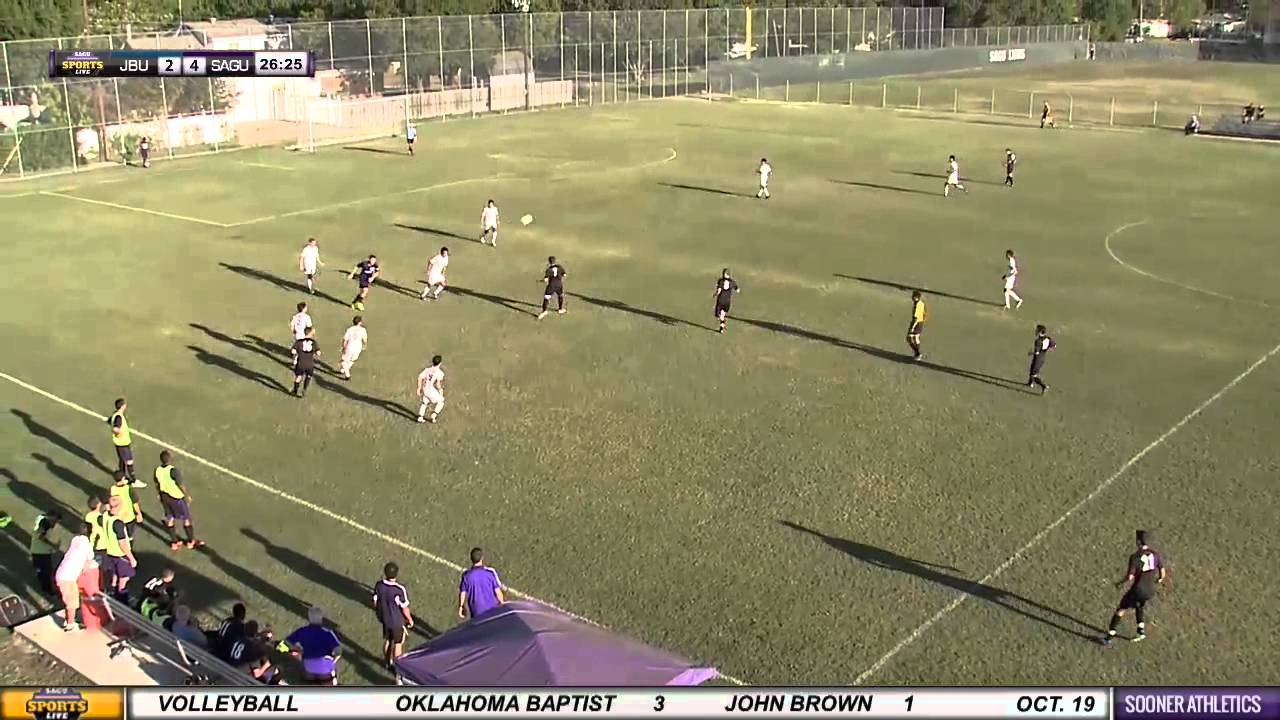SAGU vs John Brown » Men's Soccer 2013 - YouTube
