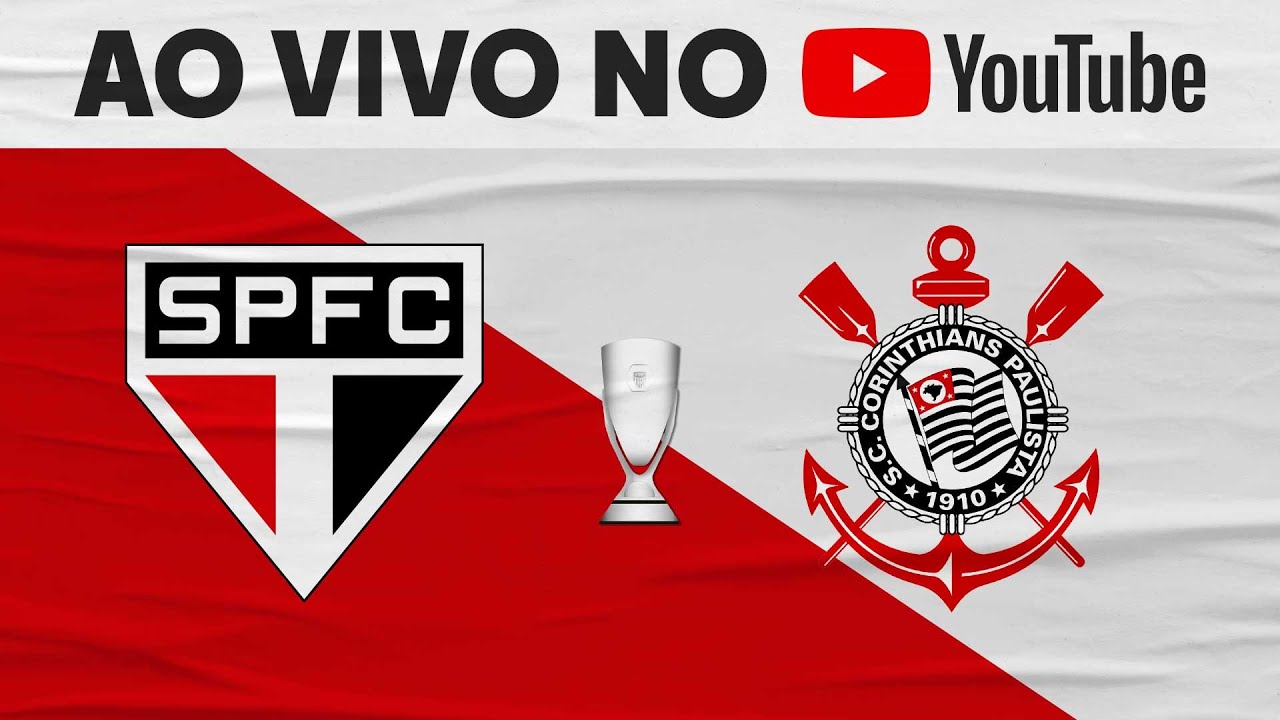 ASSISTA A SÃO PAULO X CORINTHIANS AO VIVO E COM IMAGENS NO YOUTUBE DO ...