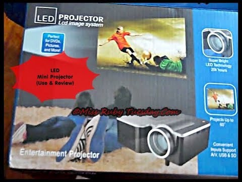 Miss Ruby Tuesday- Excelvan LED Mini Projector (Use & Review) - YouTube
