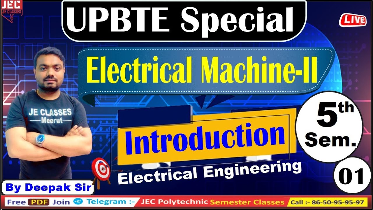 #Electrical Machine-II UPBTE Electrical Engineering 5th Semester ...