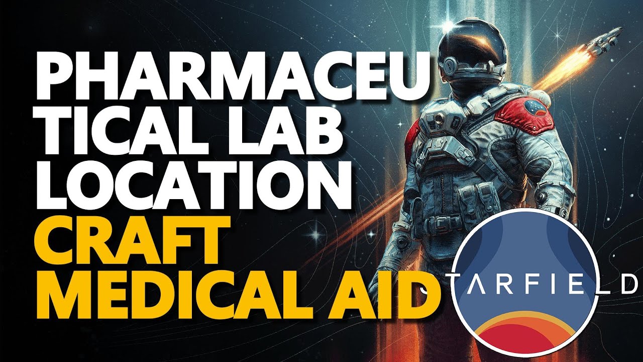 Pharmaceutical Lab Location Starfield Craft Medical Aid - YouTube