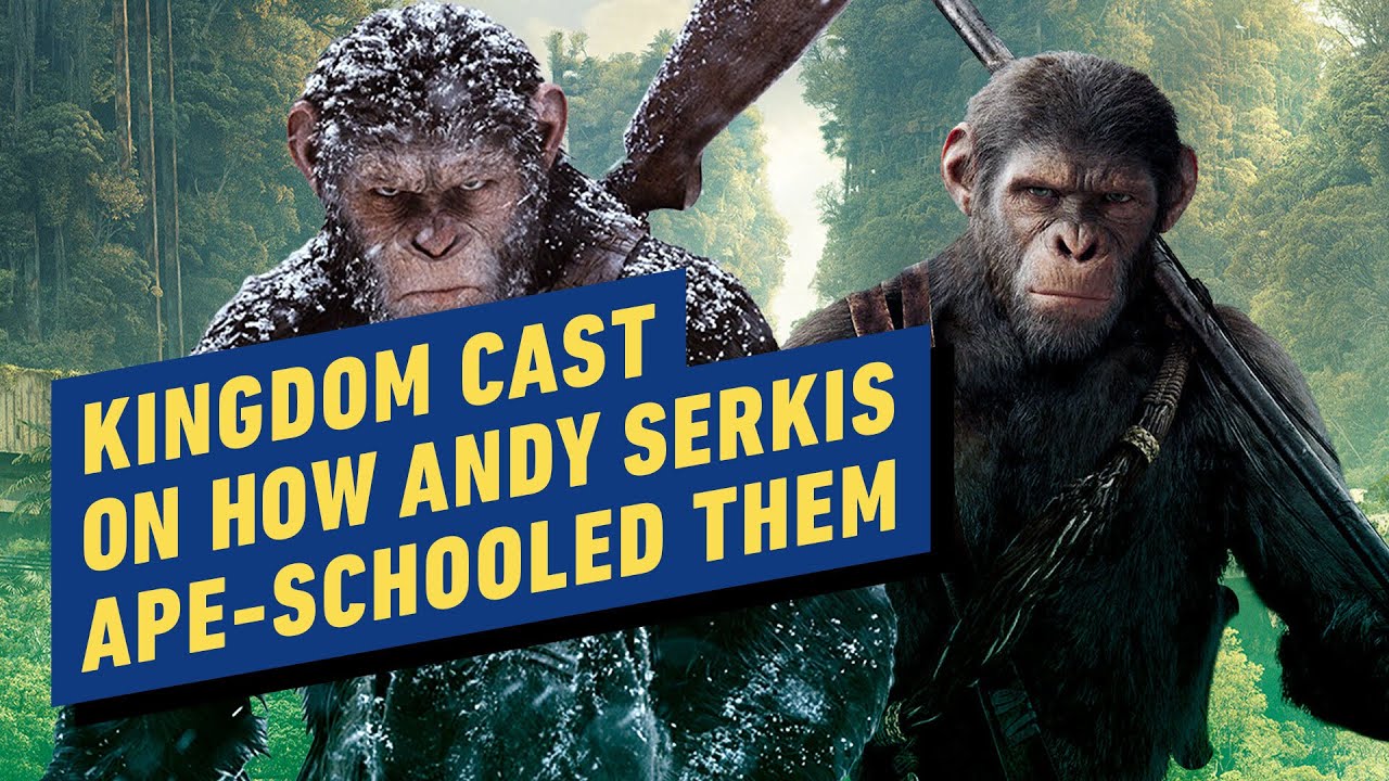 Kingdom of the Planet of the Apes Cast on Ape School, Andy Serkis and ...