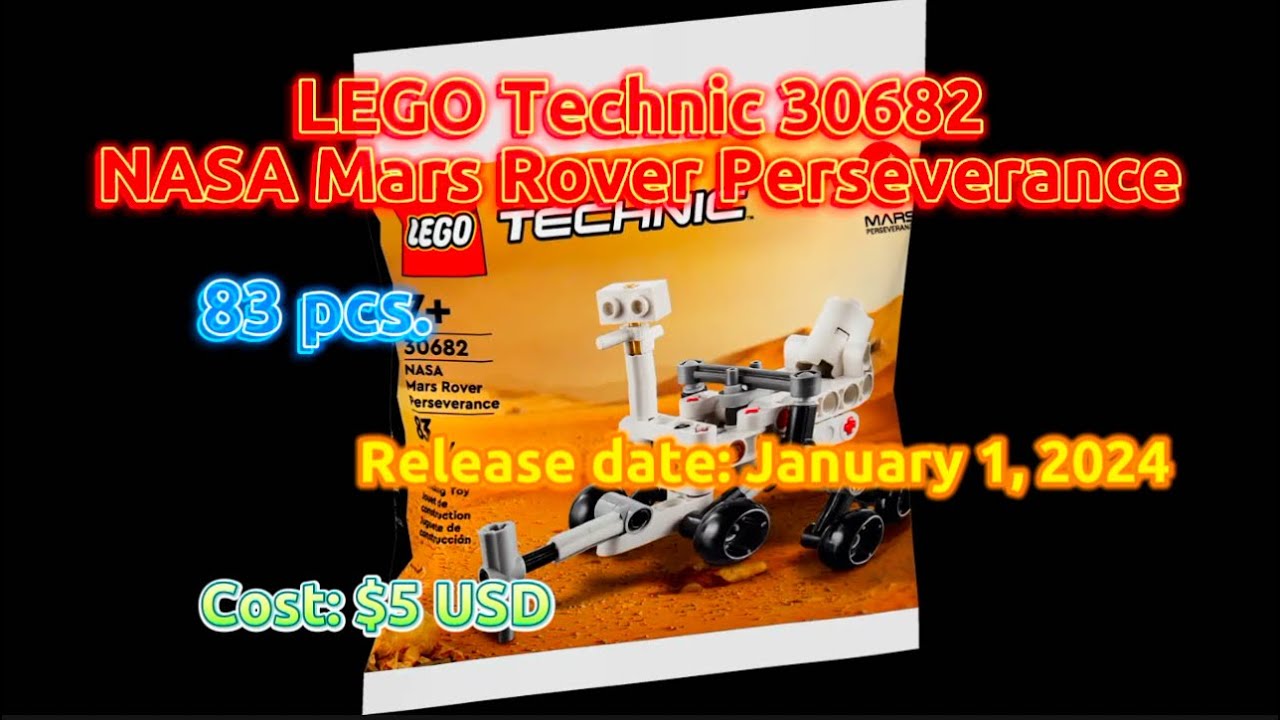 LEGO Speed Build & Review - 30682: LEGO Technic - NASA Mars Rover ...