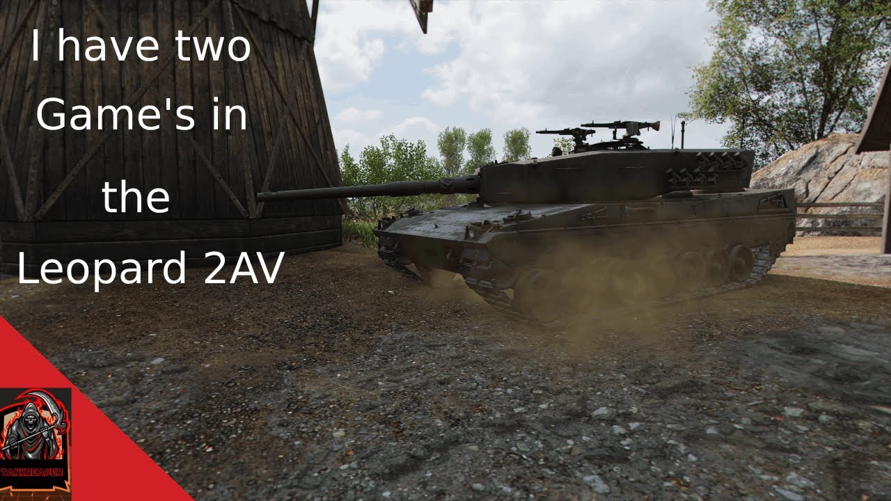 I have two Game's in the Leopard 2AV / World of Tanks console - YouTube