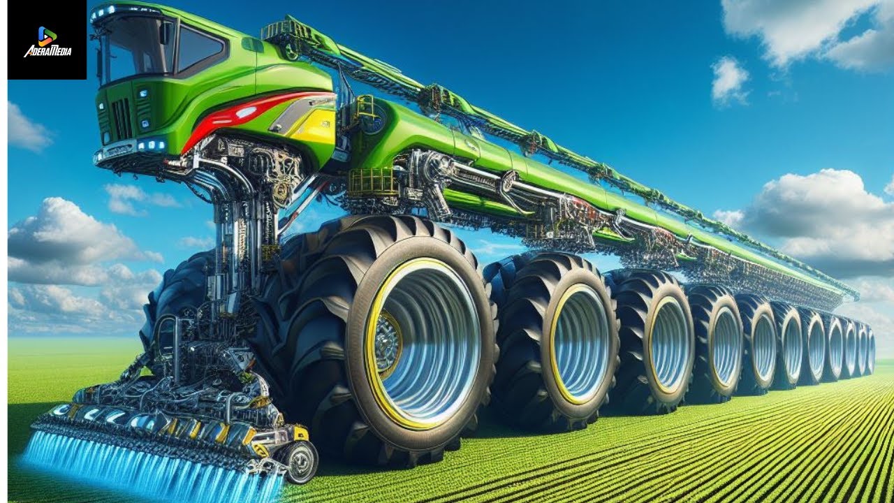 Agricultural Giants: Mega Harvesting & Planting Machines Redefining Farming on Another Level ...