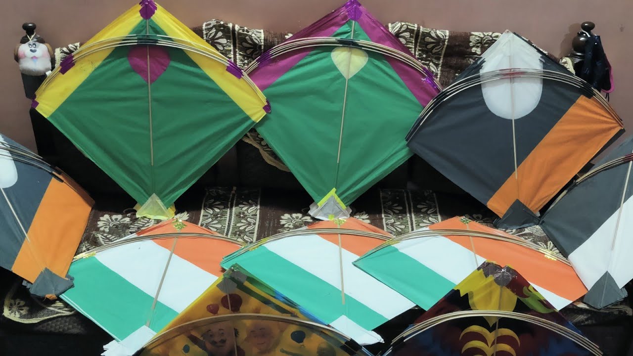 My old kite collection - YouTube