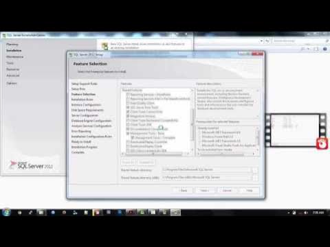 Instal SQL Server 2012 - YouTube