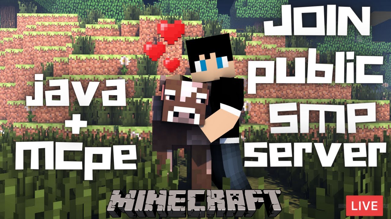MINECRAFT LIVE | JOIN SMP JAVA / POCKET EDITION 24/7 ONLINE | LIKE ...