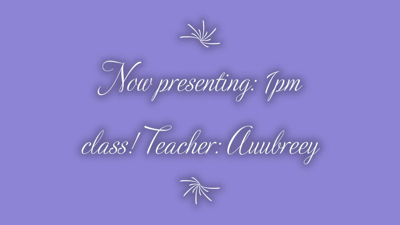 1pm Class YouTube 1pm-class-youtube