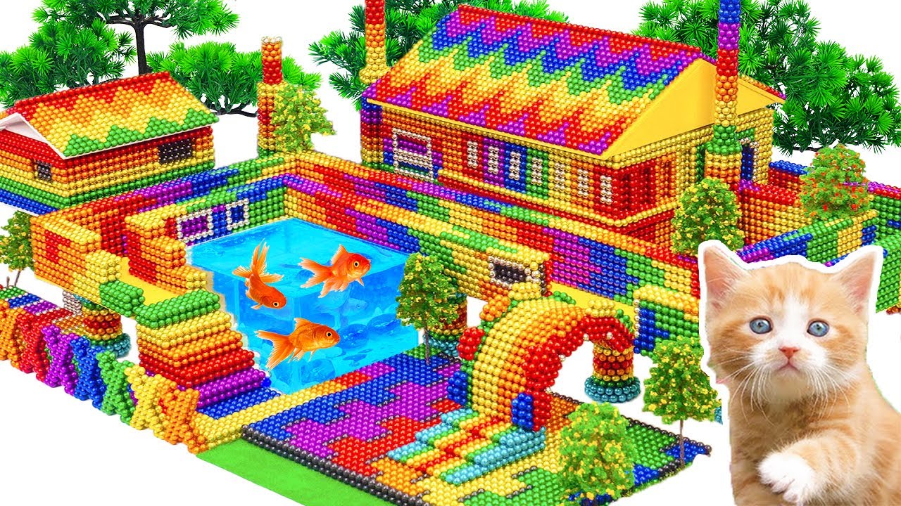 DIY- How to Build Mini Fish Tank Villa House Aquarium For Pets From ...