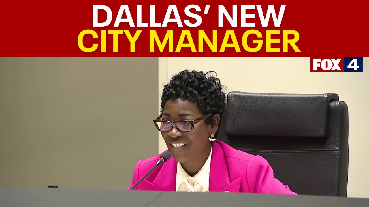 Kim Tolbert picked to be Dallas’ next city manager - YouTube