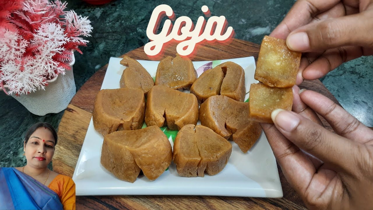 Goja | khasta Goja | Goja recipe | Bengali sweets - YouTube