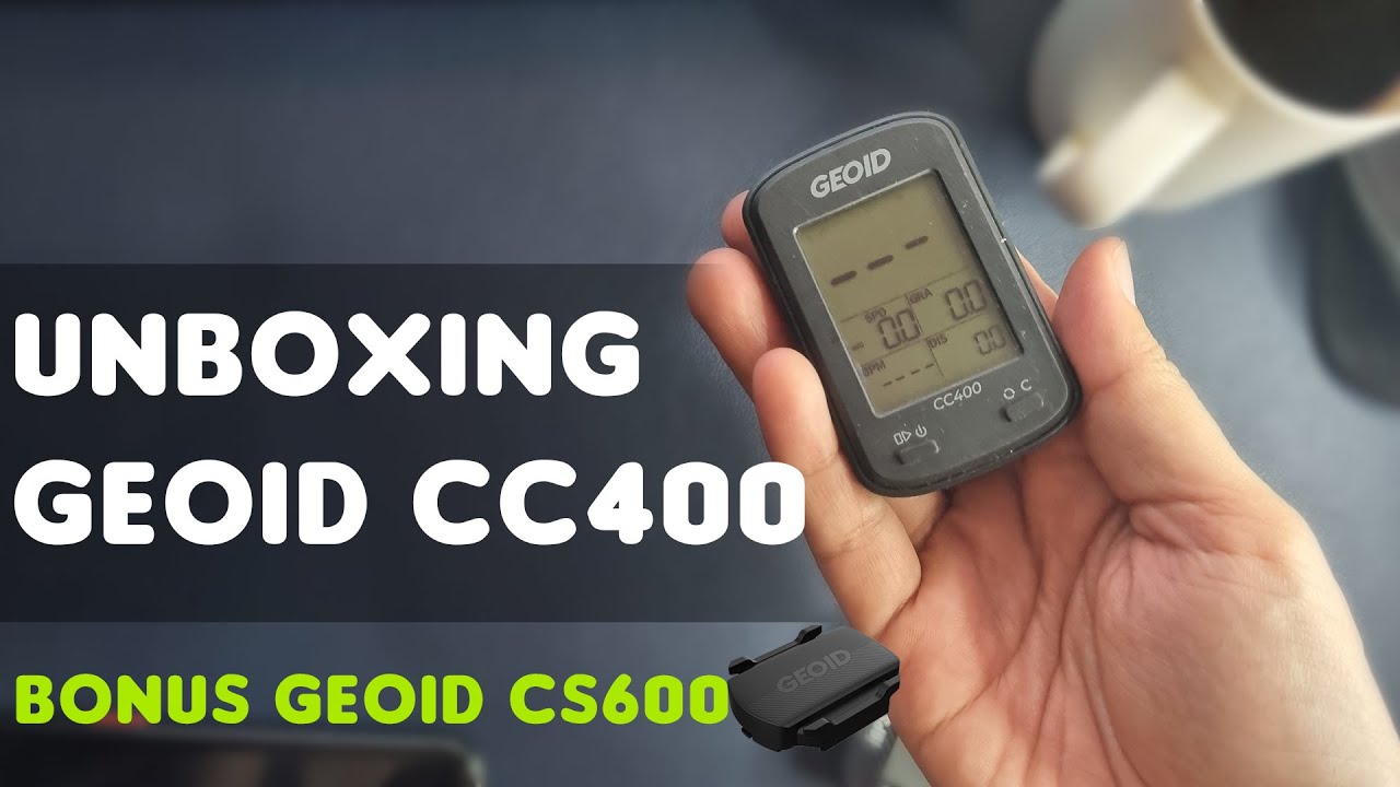 Unboxing Geoid CC400 + Geoid CS600 - YouTube