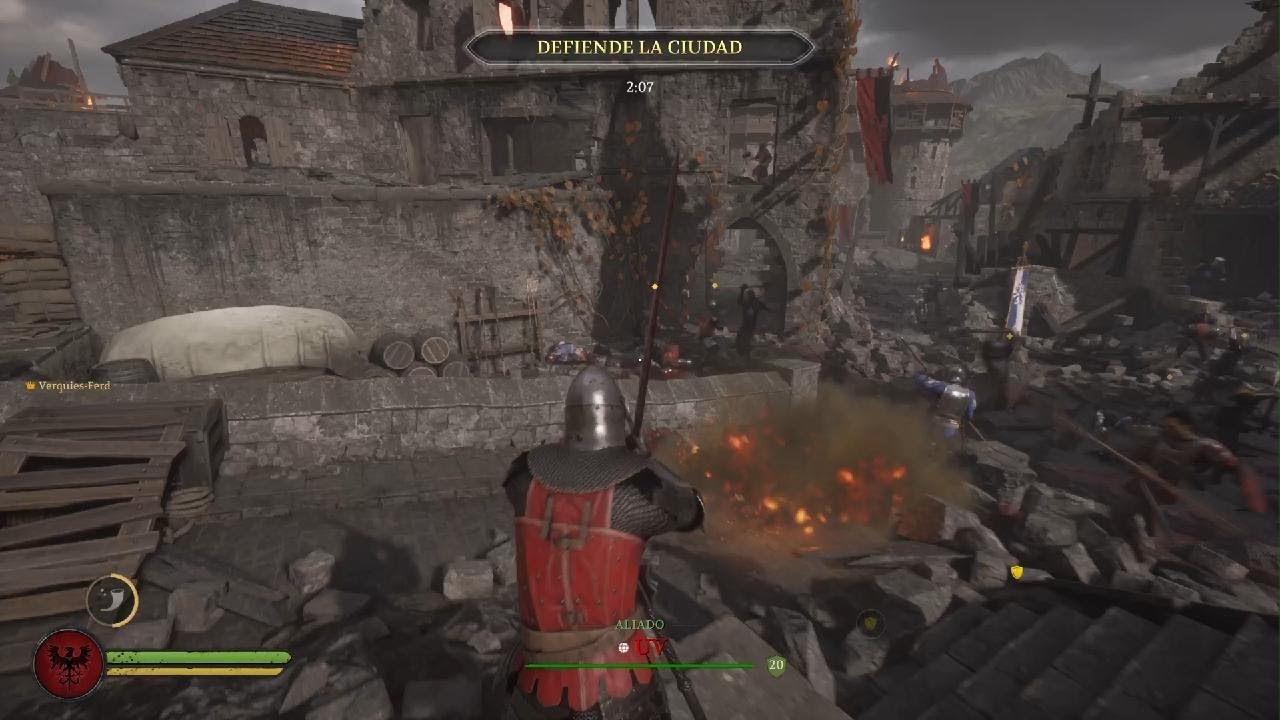 Chivalry 2 defendamos el Castillo del Rey Malric! - YouTube