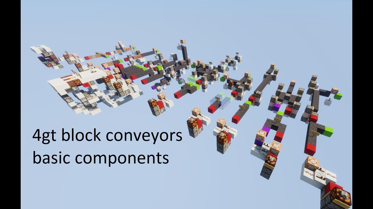 4gt block conveyor basics - YouTube