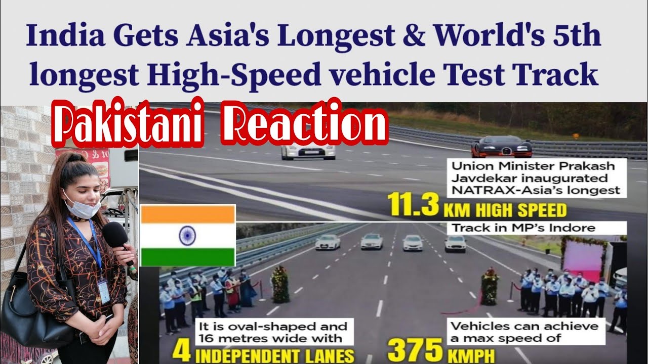 India Gets Asia's Longest & World's 5th longest High-Speed vehicle test ...
