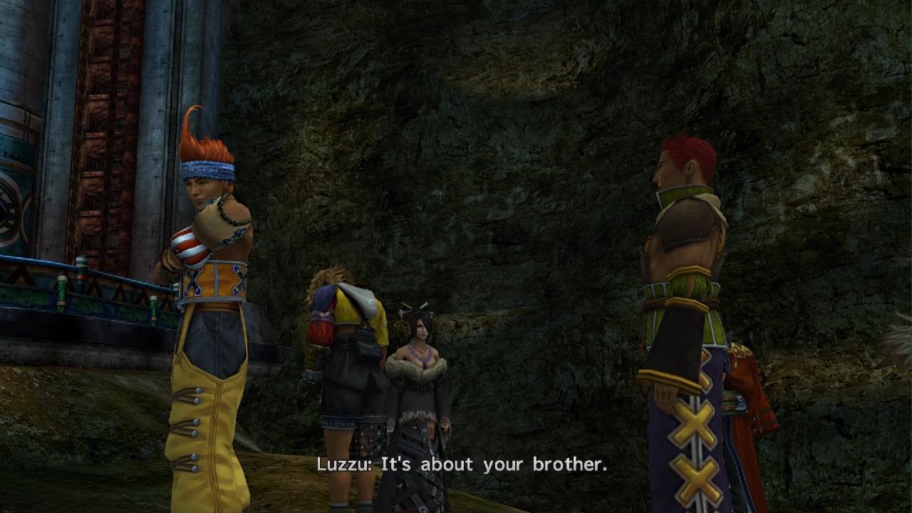 FINAL FANTASY X Luzzu Missable Cutscene - YouTube