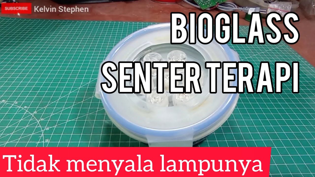 SENTER TERAPI BIOGLASS MCI || TIDAK MENYALA LAMPUNYA - YouTube