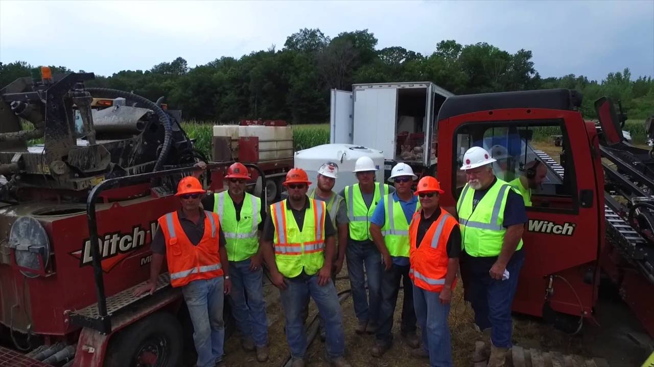 NPL Construction Company and Ditch Witch - YouTube