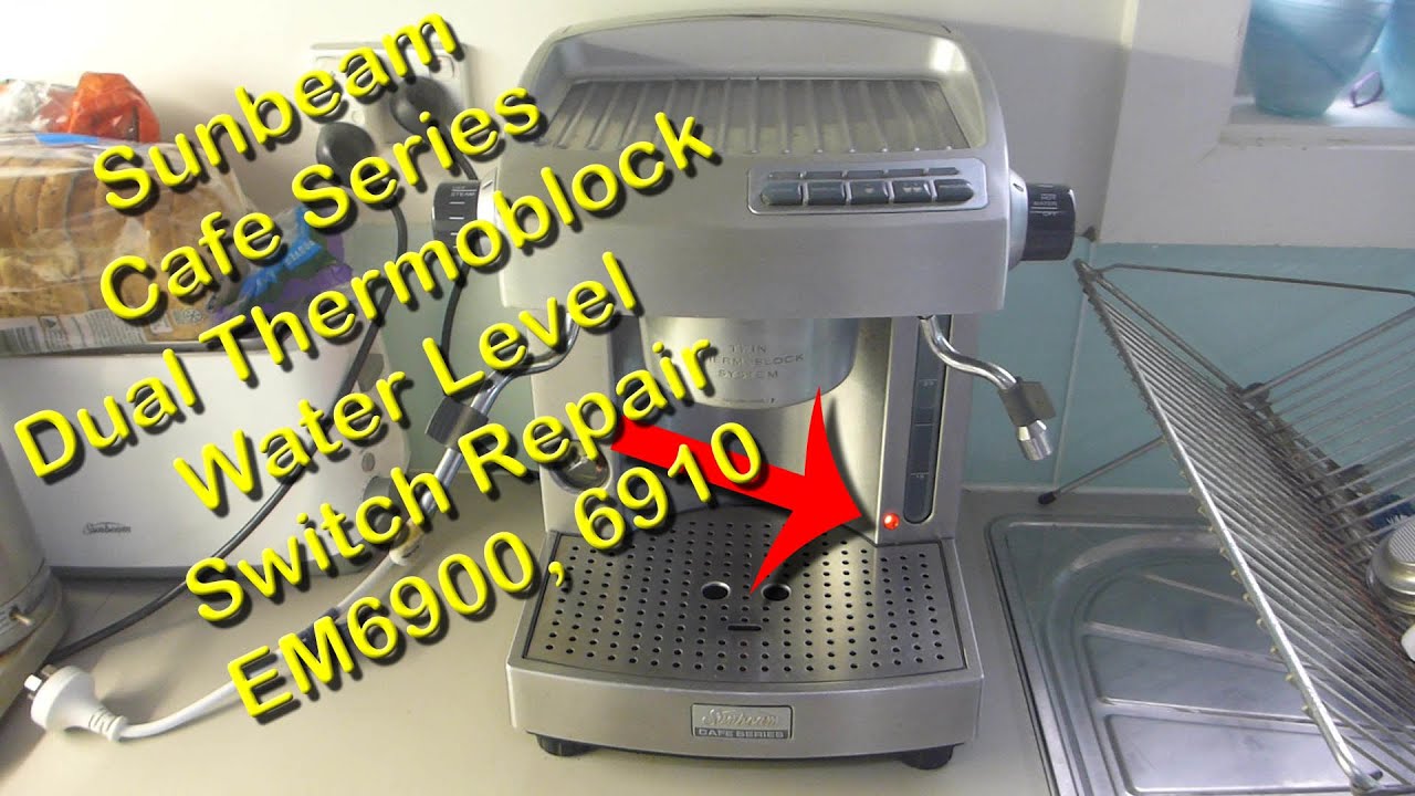Sunbeam EM6900, 6910 float switch repair - low water blinking red light ...