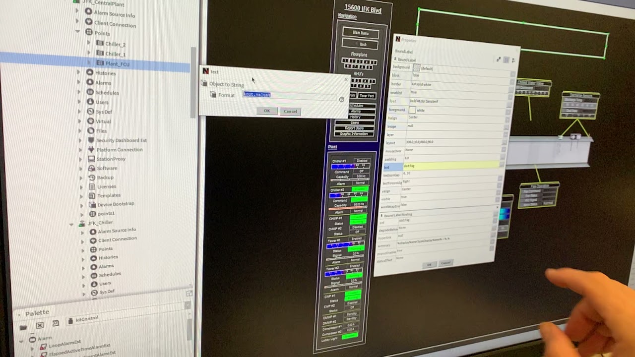 Honeywell Tridium Graphics start - YouTube