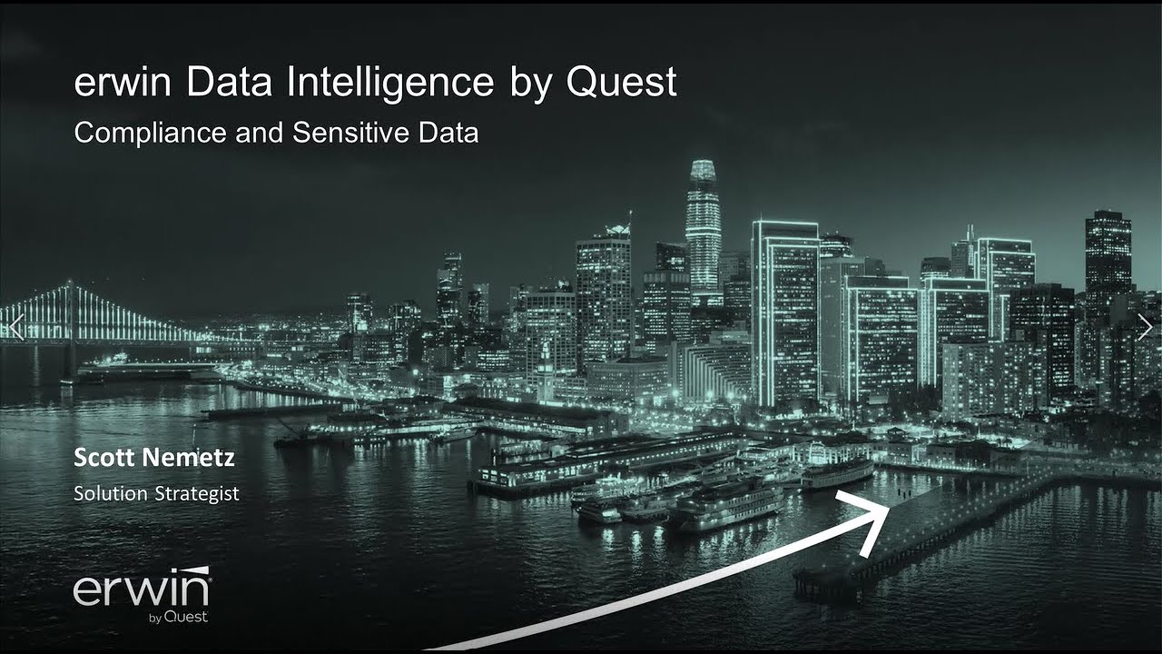erwin Data Intelligence Compliance and Sensitive Data - YouTube