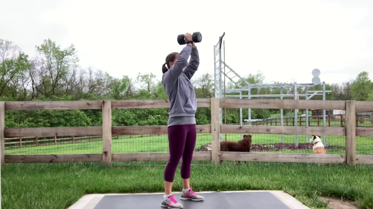 Dumbbell Workout with Total Blaze Fitnesd - YouTube