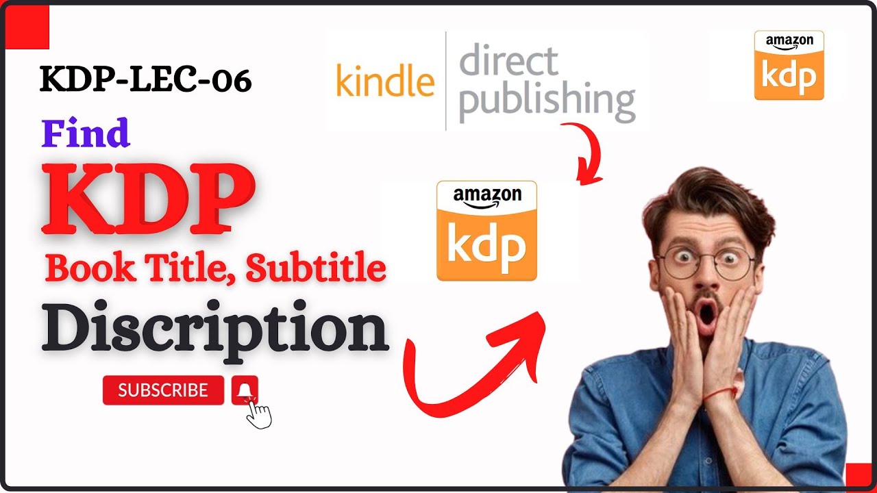 How to find Kdp Book Title, Subtitle, and Description || Amazon kdp ...