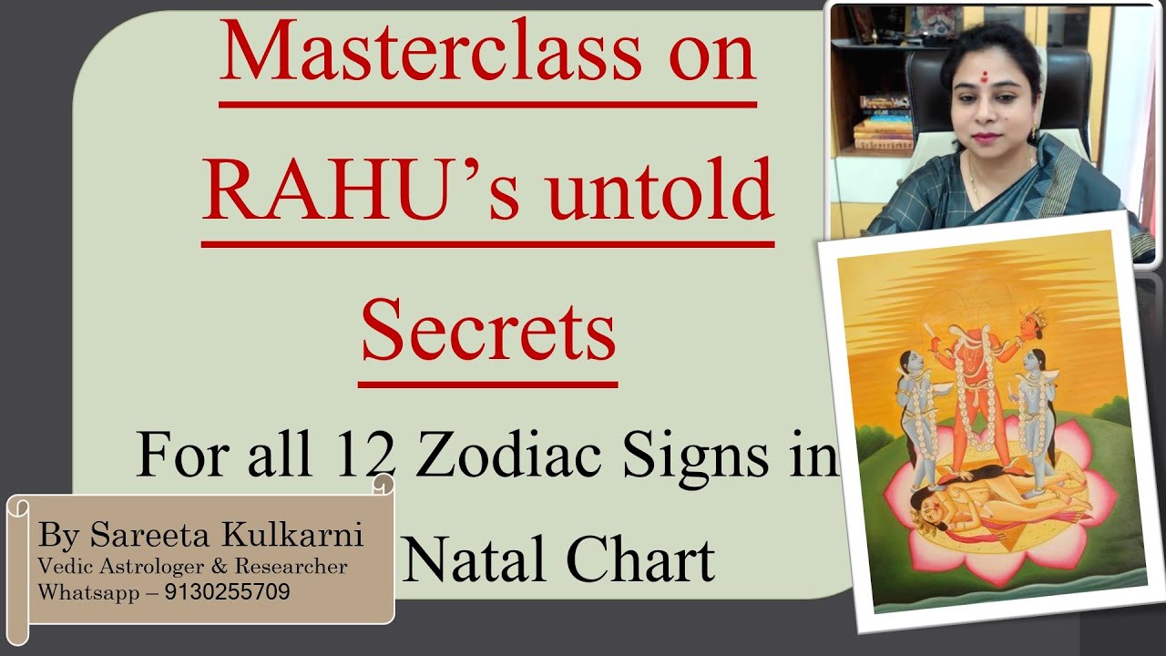 राहु से जानिए अपना सबसे बडा लालच MASTERCLASS on RAHU's Secrets - in ALL ...