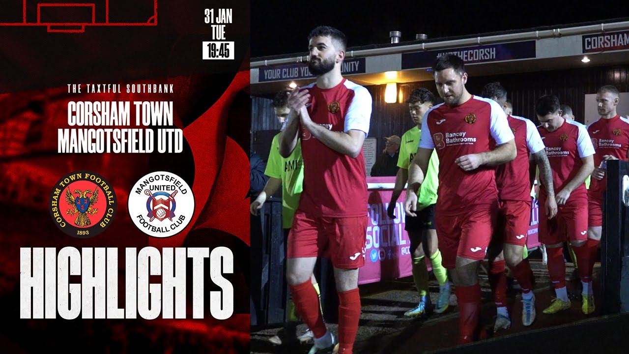 Corsham Town FC 2 V 1 Mangotsfield United FC - Bluefin Sports Challenge ...