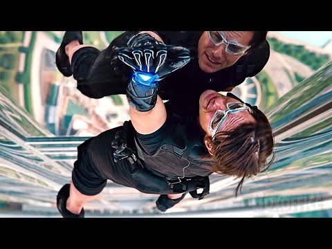 Tom Cruise climbs the World's TALLEST building | Mission: Impossible 4 | CLIP