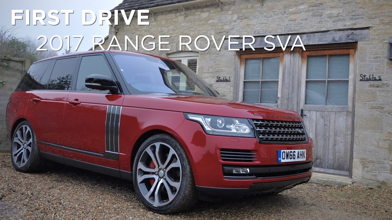 First Drive | 2017 Range Rover SVA | Driving.ca - YouTube