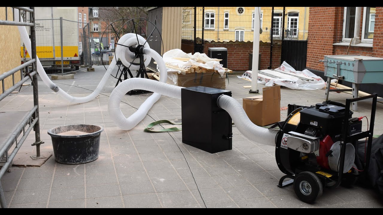 Isoleringsmaskine eller vakuumsuger til professionelt brug fra Cool ...