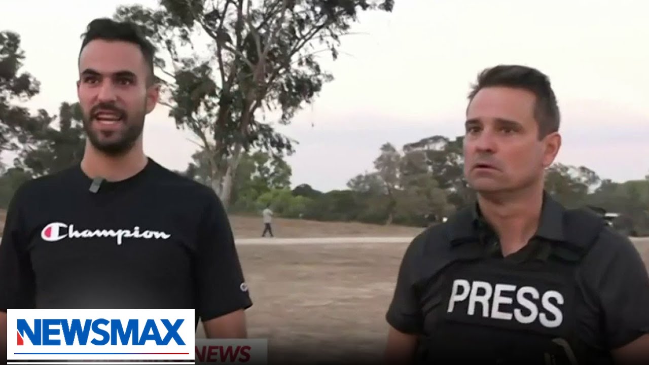 NEWSMAX's John Huddy tours site of Israel music festival attack, speaks ...